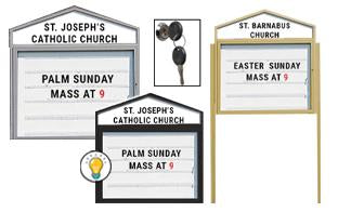 Boost Your Messaging: Shop Cathedral Outdoor Readerboards – FloorStands