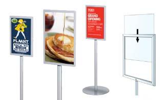 Easy-to-Move Stands: Shop DURA Portable Sign Stand Displays – FloorStands