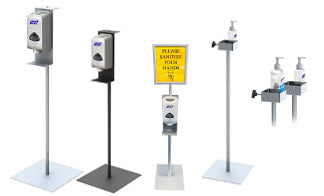 Hand Sanitizer Stands – FloorStands