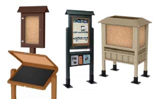 Freestanding Displays for Effective Communication: Shop Information ...