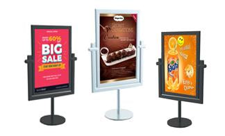 Compact & Adjustable Display Solution: Shop Lightweight Aluminum Swivel ...