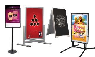 Durable & Weatherproof Displays: Shop Outdoor Sign Holders – FloorStands