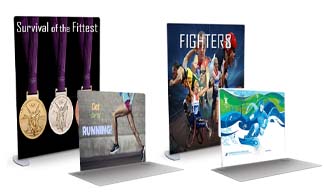 Shop Lightweight & Versatile Portable Free Standing Banner Stands ...