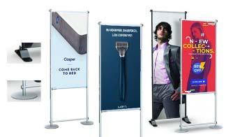 Shop Lightweight Sign Stand Style Portable Banner Stands – FloorStands