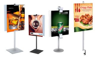 Compact and Stylish Display Solution: Shop Tabletop Sign Stands ...