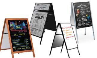 Wet Erase Marker Board Sidewalk Signs – FloorStands