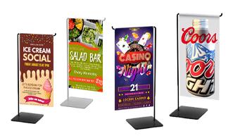Sleek Signholder Displays for Compact Spaces: Shop Wire Countertop ...