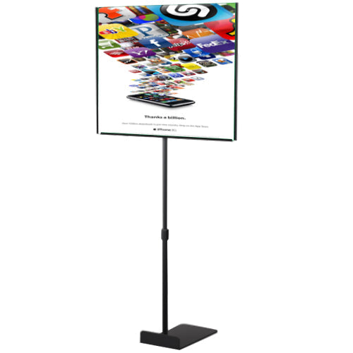 11x17 Lightweight Pedestal Countertop Adjustable Sign Holder Stand ...