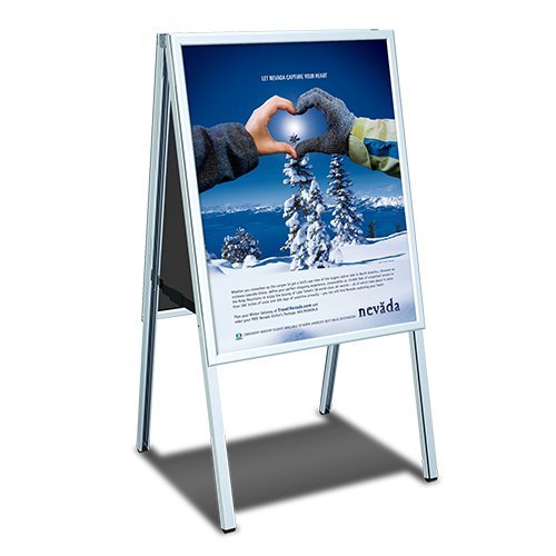 24x36 A-Frame Sign Holder (Slide-In Design) – FloorStands