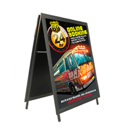 A-Frame 12x24 Sign Holder | Snap Frame BOLD 2 1/2" Wide FREE Shipping ...
