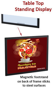 7 x 11 Magnetic Countertop Displays – FloorStands