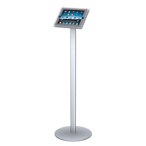 Apple® iPAD Floor Stand Display with Round Base and Hard Travel Case ...