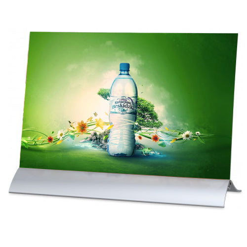 Crescent Base Counter Top Displays 11" x 14" (Upright Base) | No ...
