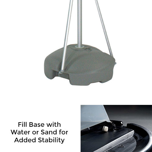 High Noon Adjustable Outdoor Banner Flag Stand | 31.5" Wide – FloorStands