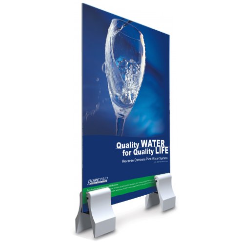 Individual Poster Display Clips | 2" x 3" Display Clamps – FloorStands