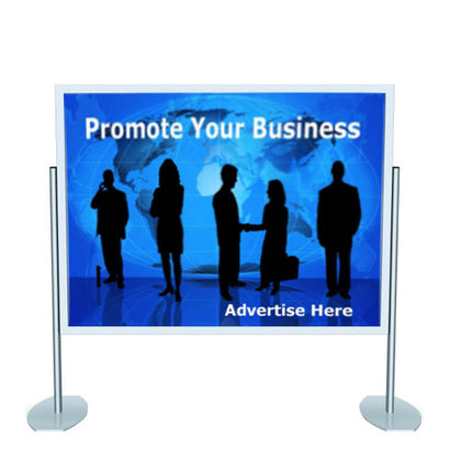 Large Format Portable Poster Stand Displays – FloorStands