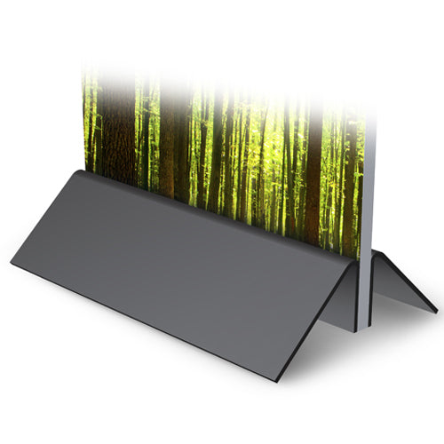 Modern Mount Counter Top Poster Board Display Stand | Steel Base 12" W ...