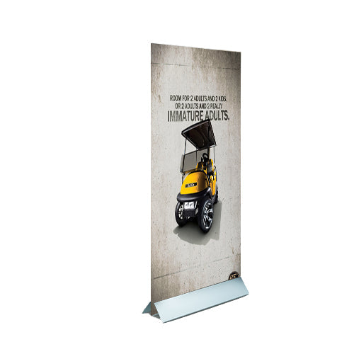 Modern Mount Floor Poster Display Stand Base For 24" Wide Poster Board ...