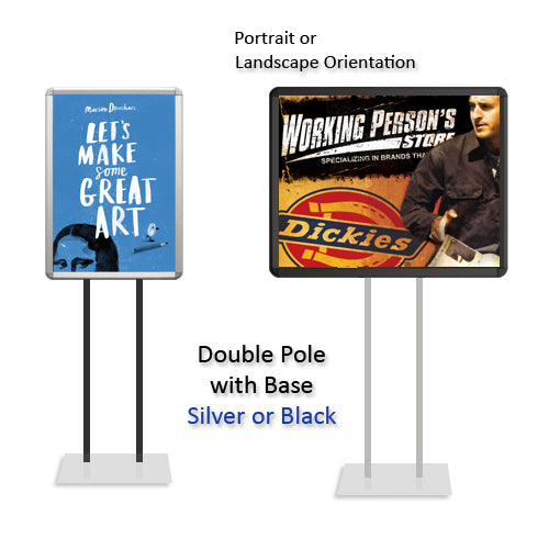 24x30 Poster Sign Holder | Snap Frame with Rounded Corners FREE ...
