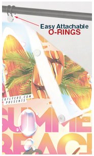 Outdoor 30x40 Banner STREET-MASTER Sidewalk Sign Flexes in the Wind ...