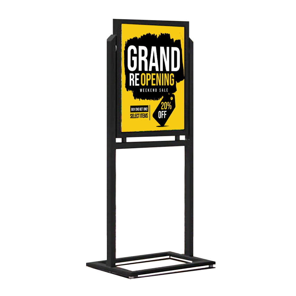 Free-Standing Weatherproof Outdoor Champ Heavyweight Sign Holder 22x28 ...