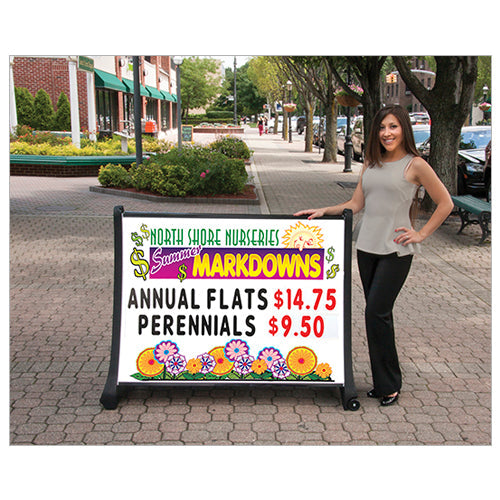 48x36 Roadside Rolling Outdoor Changeable Message Board | Letter Board ...