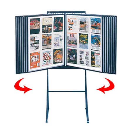 Free Standing Swing Panel Photo Art Displays – FloorStands